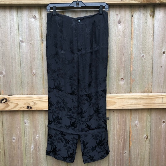 Silk Box | Pants & Jumpsuits | Silk Box Drapey Pants Size 6 Black ...